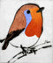 Bright Robin - Limited Edition Fine Art Print | Richard Spare